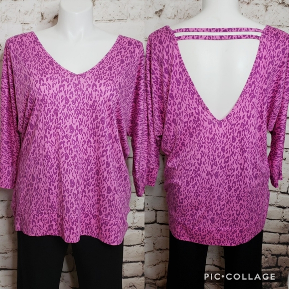 torrid | Tops | Torrid Pink Leopard Print Top Sz 3x | Poshmark